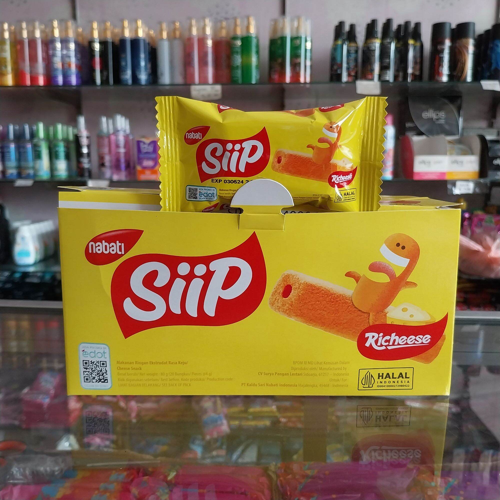 NABATI SiiP cemilan makanan ringan snack box isi 20 | Lazada Indonesia