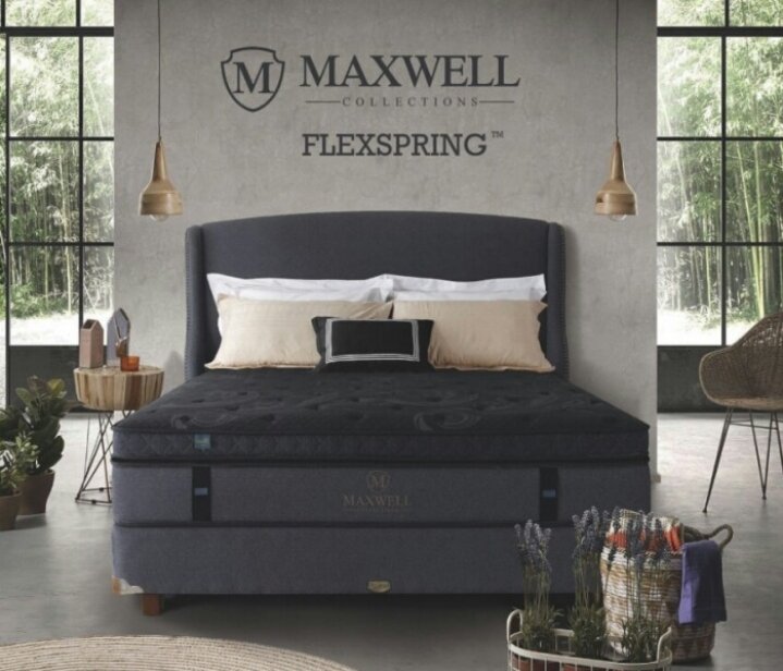 Quantum maxwell flexspring zip off plushtop bonus 2 bantal | Lazada Indonesia