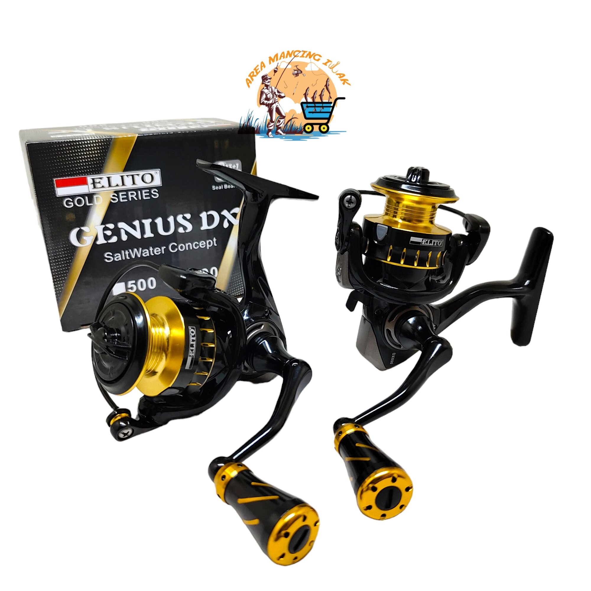 Reel Elito GENIUS DX 800 Saltwater Concept | Lazada Indonesia