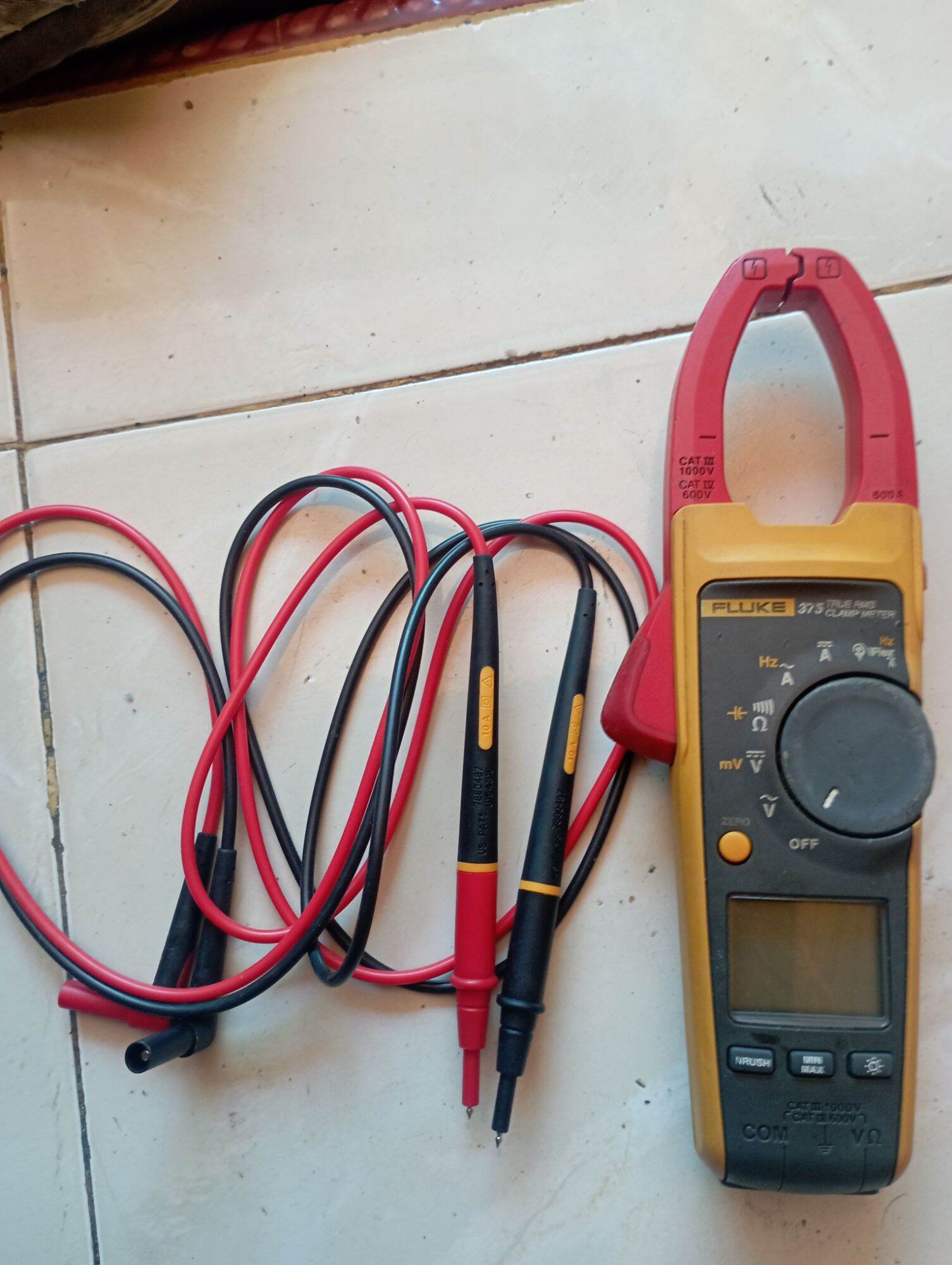 fluke 375 tang amper clamp meter no fluke 376 | Lazada Indonesia