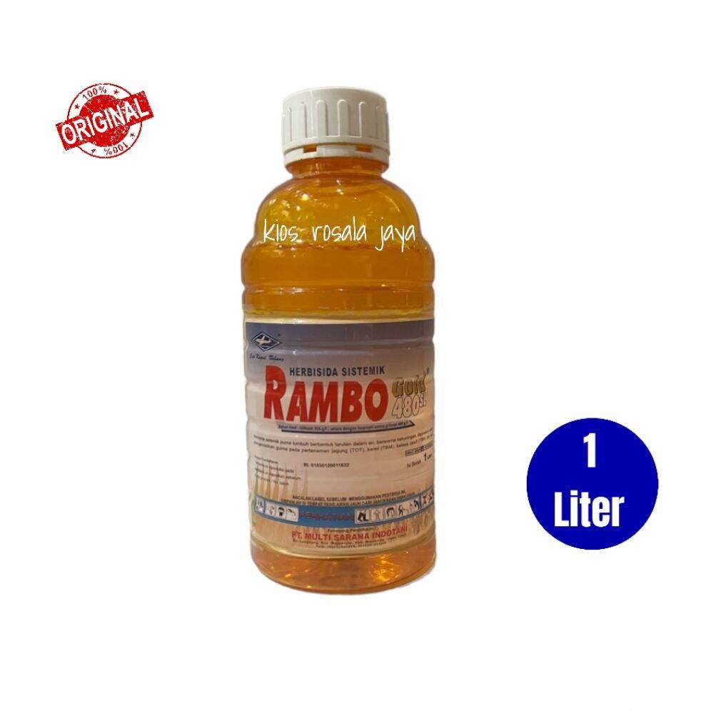 Herbisida RAMBO GOLD 480 SL kemasan 1 Liter | Lazada Indonesia