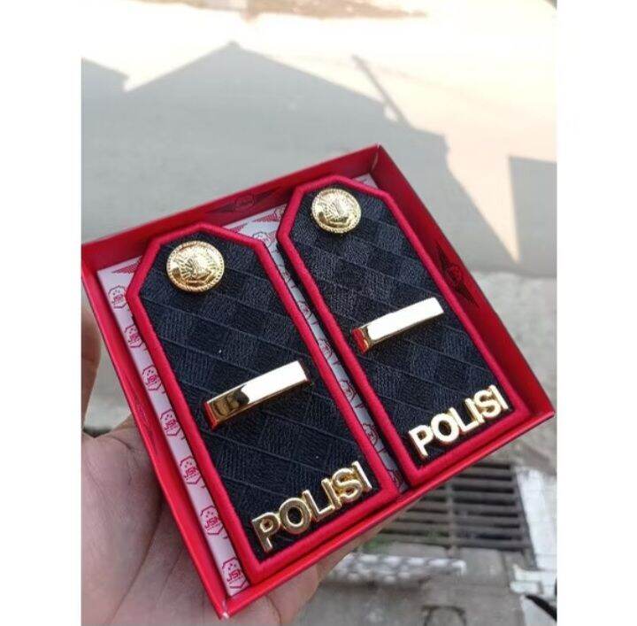 Pangkat PDU Perwira Polri Ipda Iptu Akp Model Akrilik Variasi Lis ...