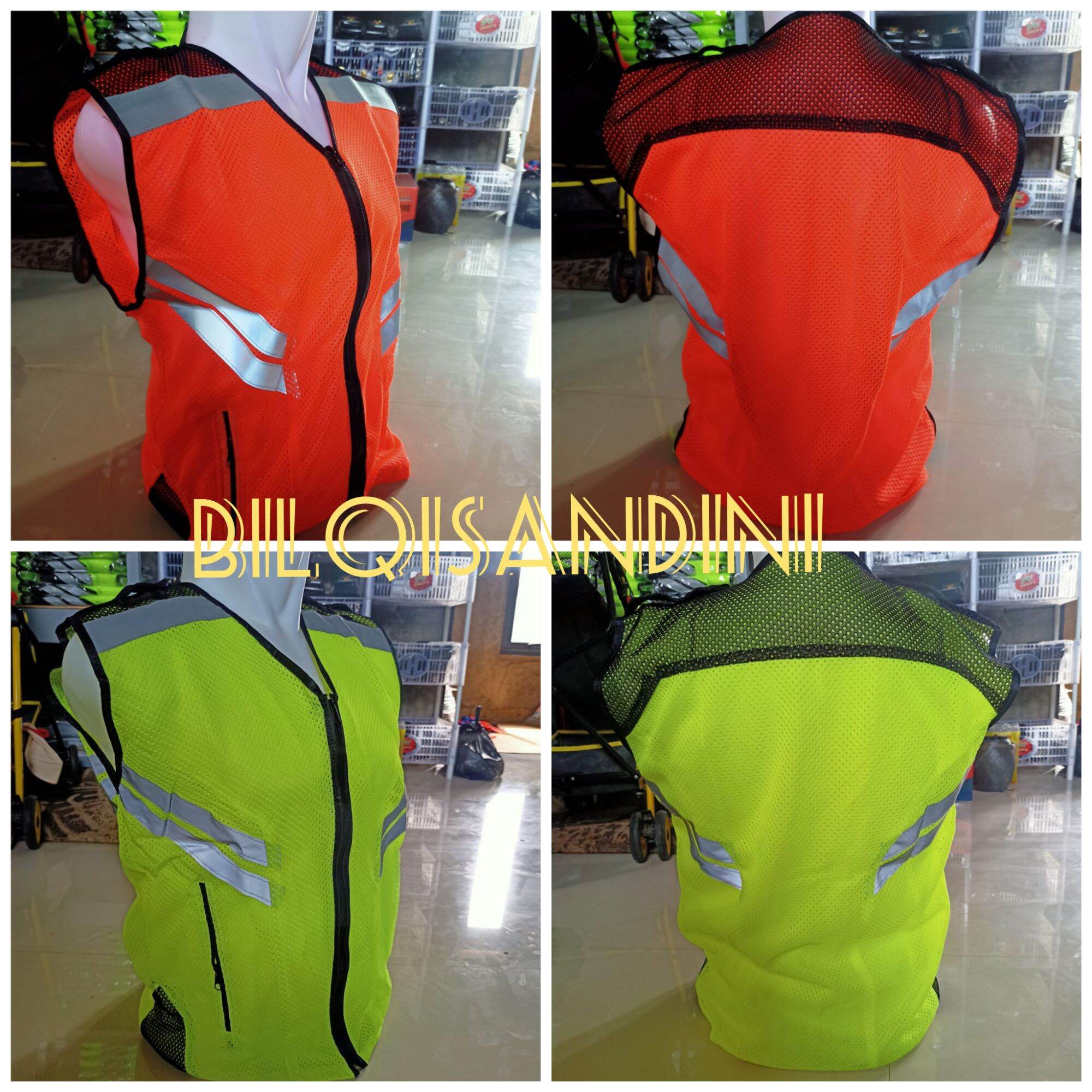 rompi safety/rompi proyek/rompi parkir/rompi lapangan | Lazada Indonesia