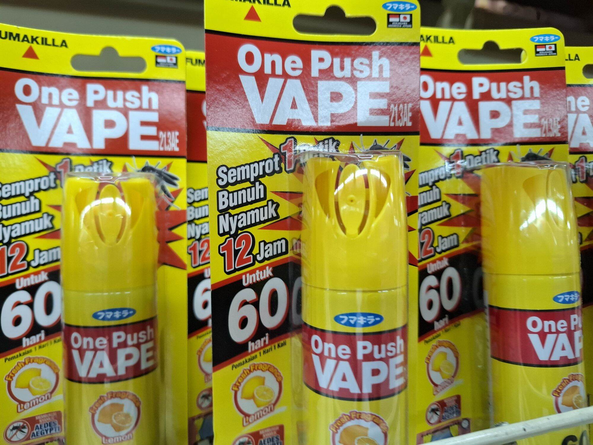 VAPE / One Push VAPE / Obat Nyamuk Vape / Obat Nyamuk Vape 12 Jam ...