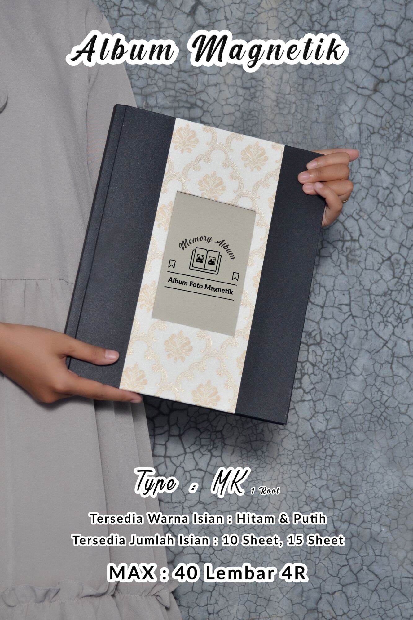 Album Foto Magnetik 1 Rool "MK" | Lazada Indonesia