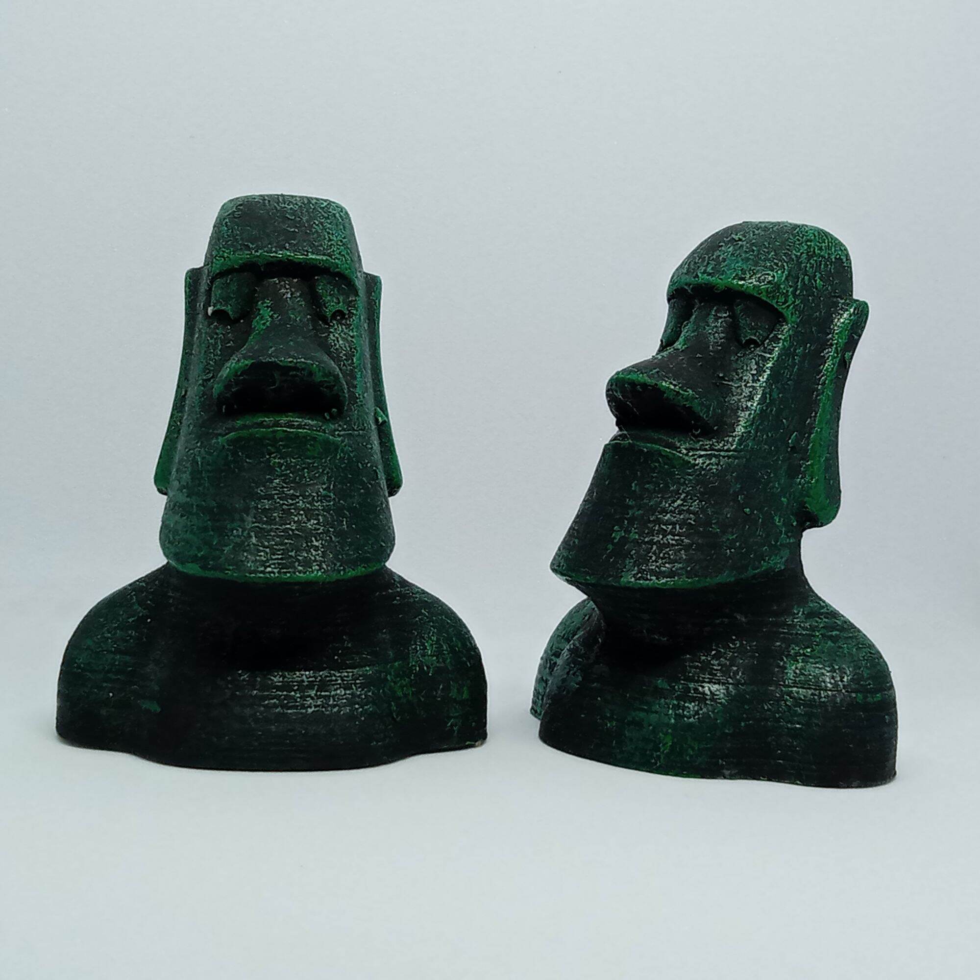 DEKORASI AQUARIUM AQUASCAPE PATUNG MOAI EMOT BATU | Lazada Indonesia