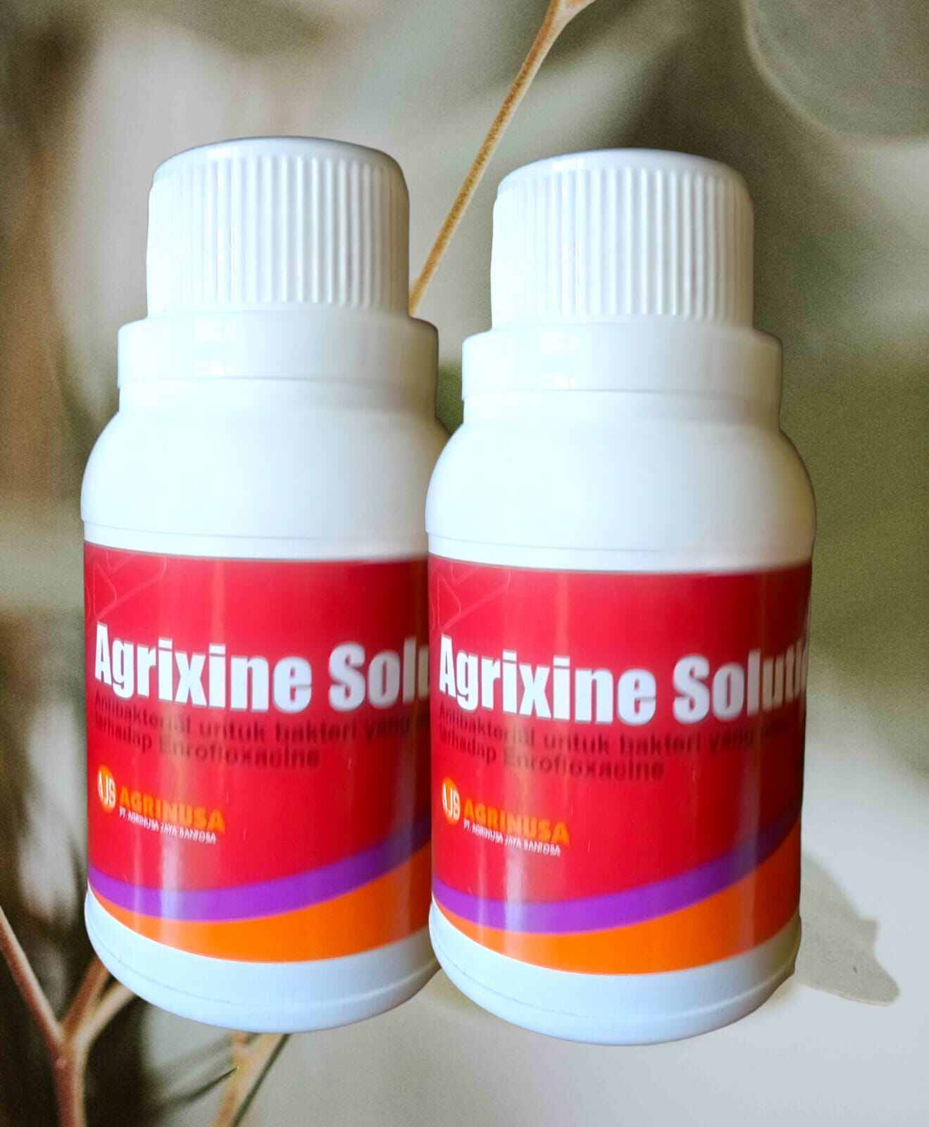 Obat Ayam di saluran pernafasan dan pencernaan Agrixine Solution 100 ml ...