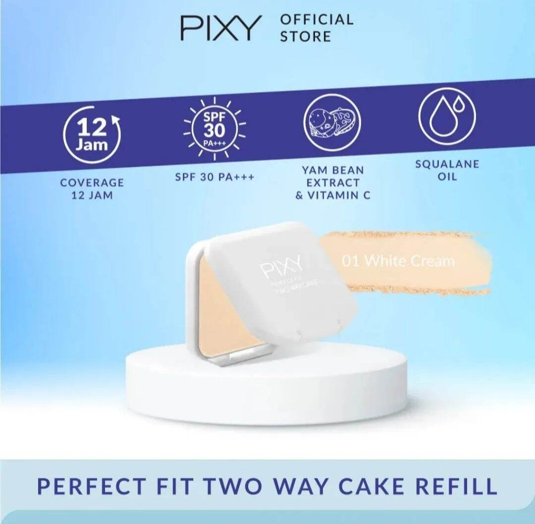 PIXY Compact Two Way Cake KEMASAN BARU Refill | Bedak Padat Pixy ...