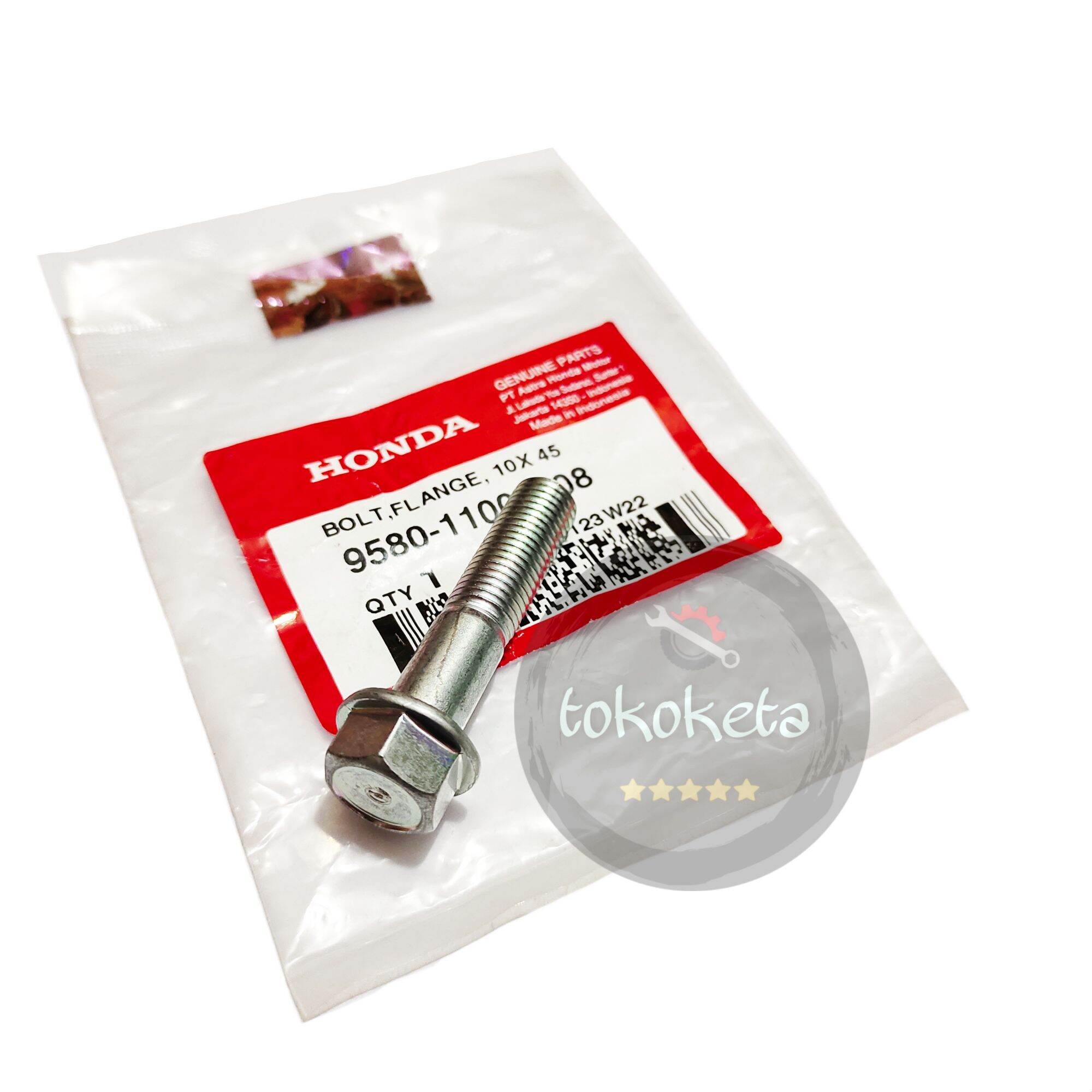 Baut Shock Depan Scoopy Vario BeAT Spacy Genio Original Bolt Flange ...