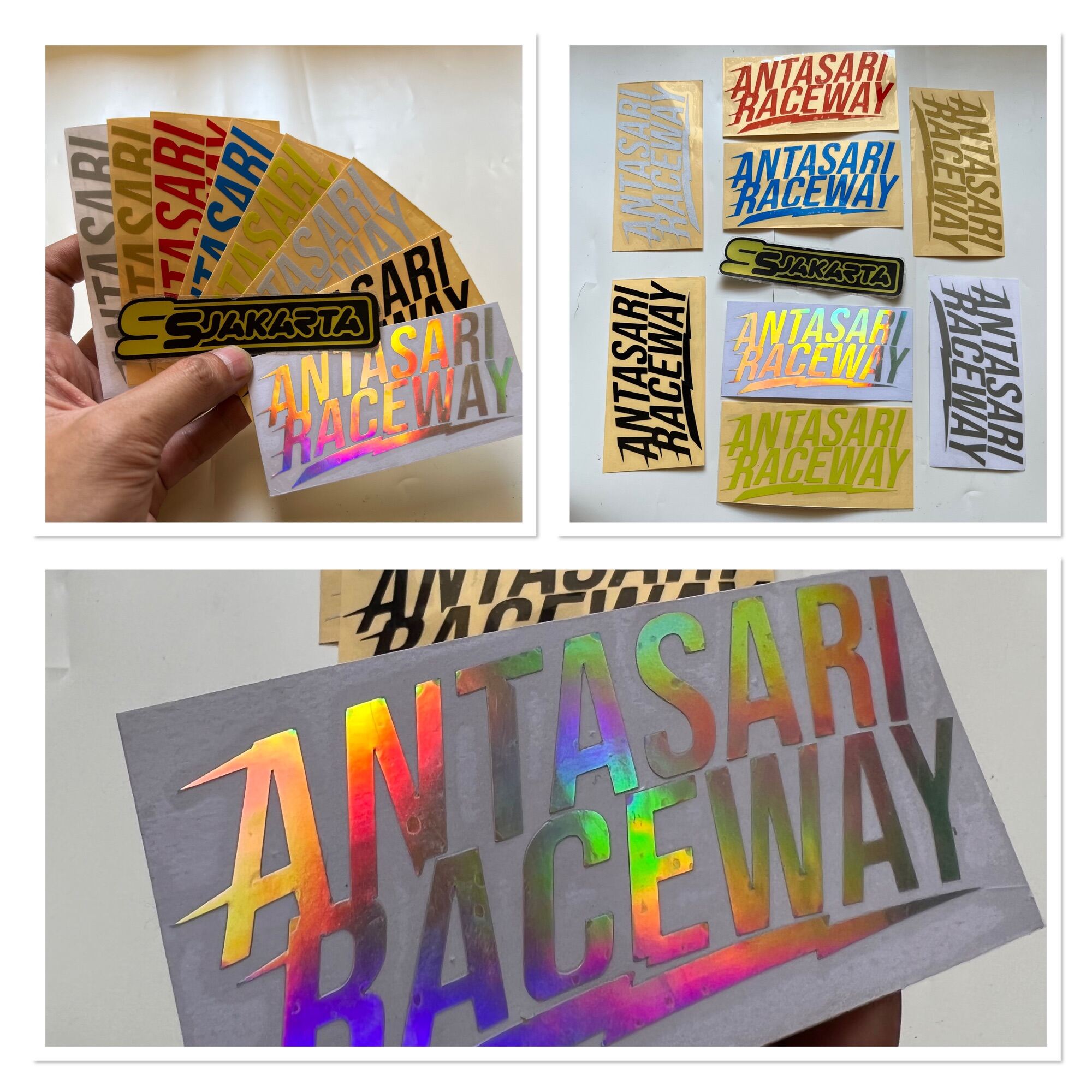 STIKER Stiker Motor ANTASARI RACEWAY CUTTING | Lazada Indonesia