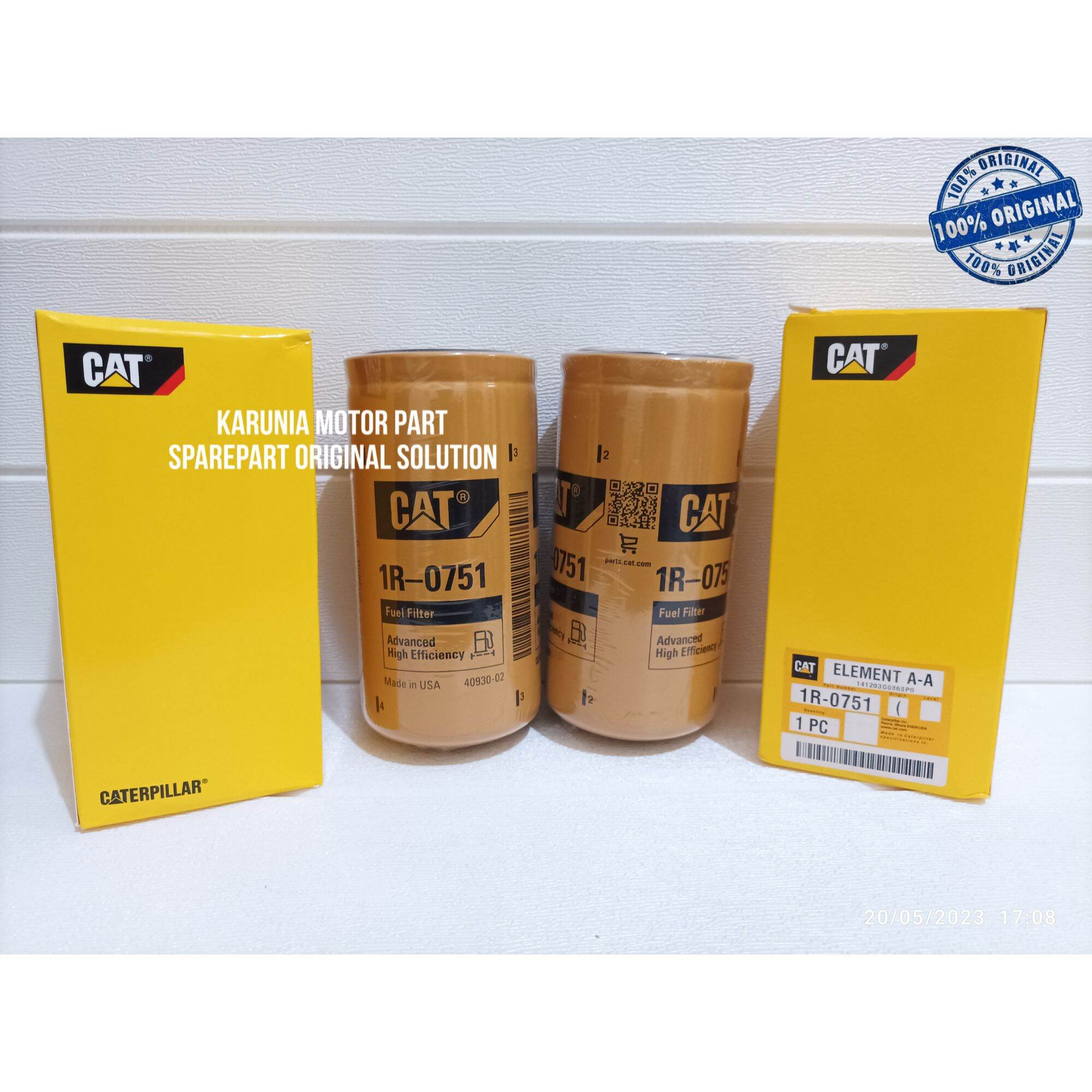 Fuel Filter Solar CAT 320B 320C 320D 3116 3126 1R-0751 1r0751 1R 0751 ...