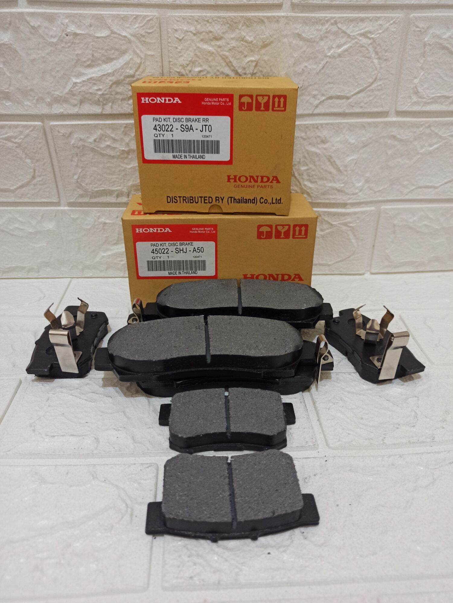 paket brake pad depan belakang honda crv kampas rem depan belakang honda crv gen 3 gen 4 2 set ...