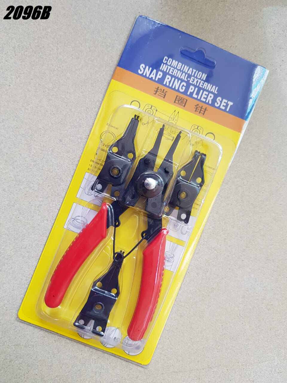 TANG SPI SET /TANG SPIE PILER SET SNAP RING 4MATA 7" | Lazada Indonesia