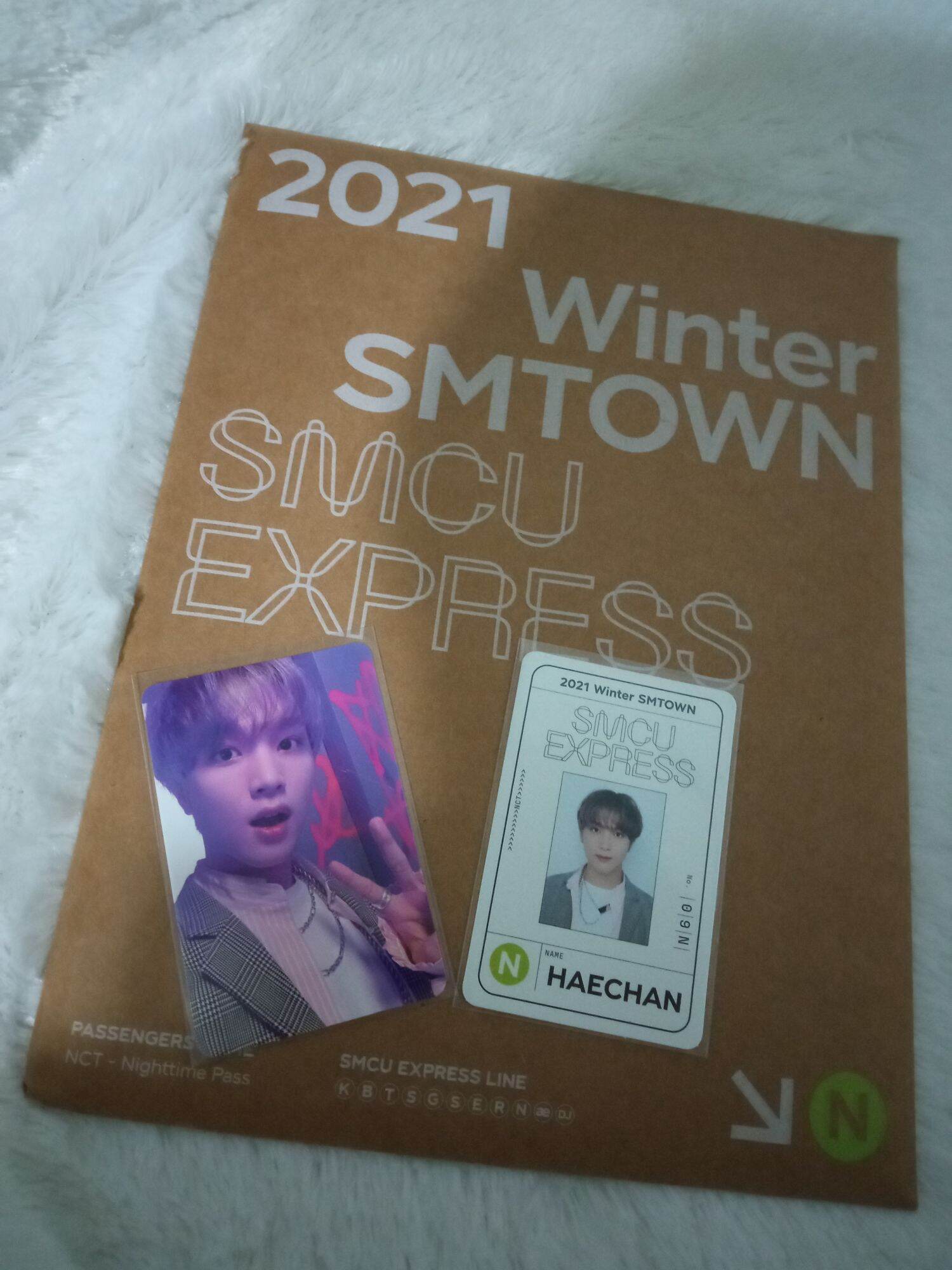 [READY STOCK] OFFICIAL ALBUM SMCU NIGHTTIME PASS HAECHAN SET MURAH KPOP ...