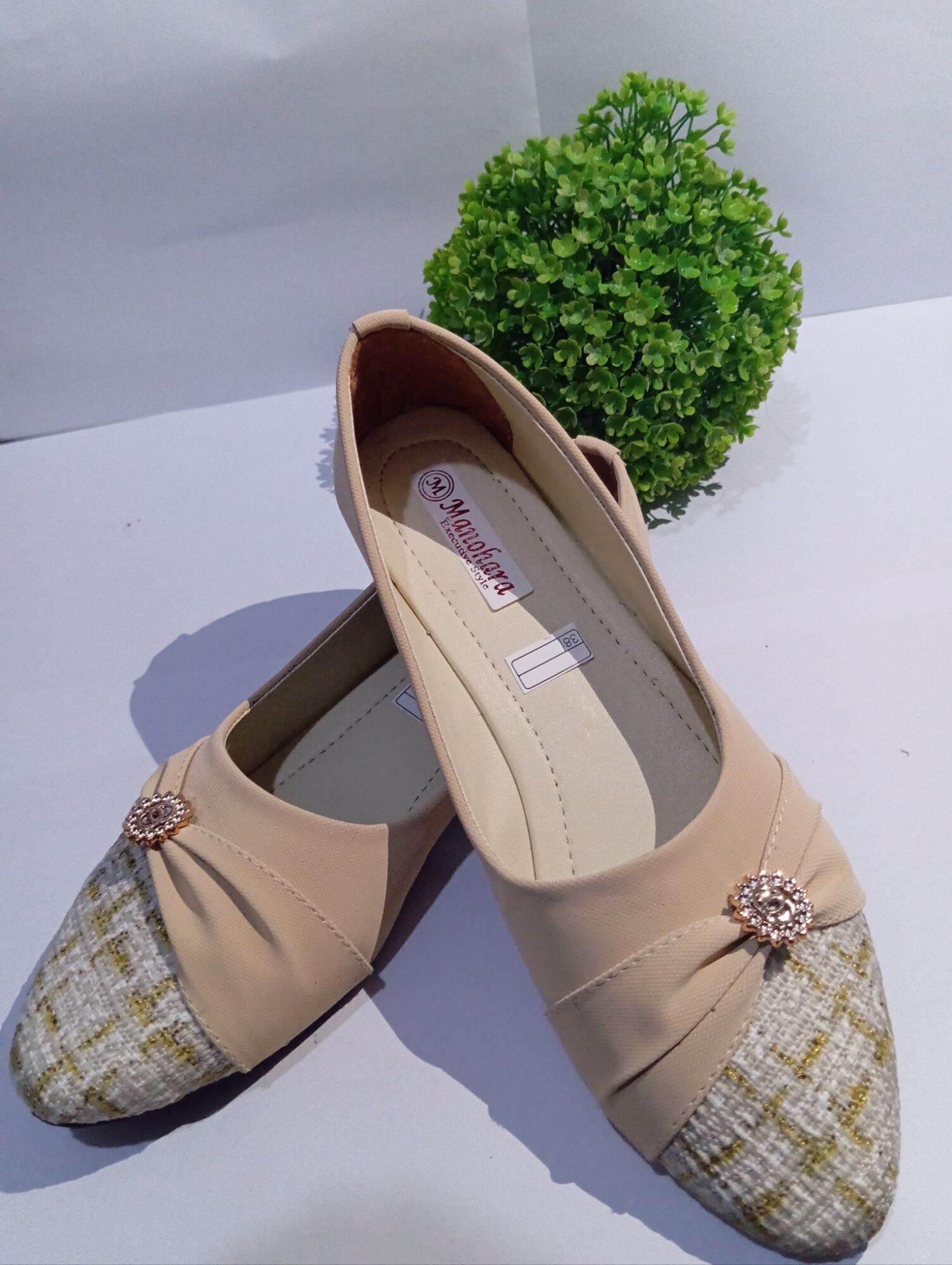 sepatu balet wanita terbaru 2024 hamer/ dixxi motif batik | Lazada ...