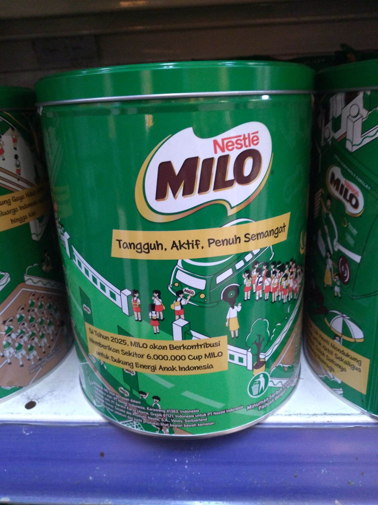 Nestle Milo Indonesia Limited Edition 990gr-Susu Bubuk Coklat Kaleng ...