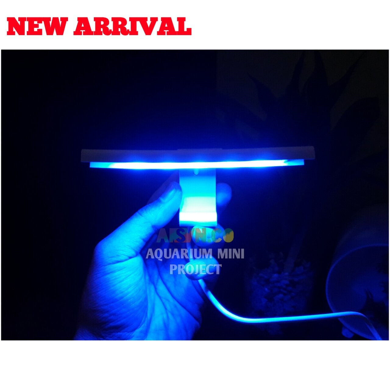 Lampu LED untuk aquascape akuarium terarium, led perangsang warna ikan ...