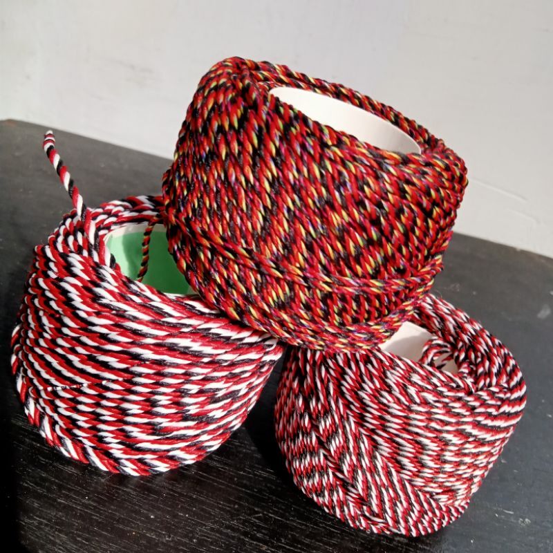 1 Meter Tali Tridatu Bahan Gelang Tridatu Sangadatu | Lazada Indonesia