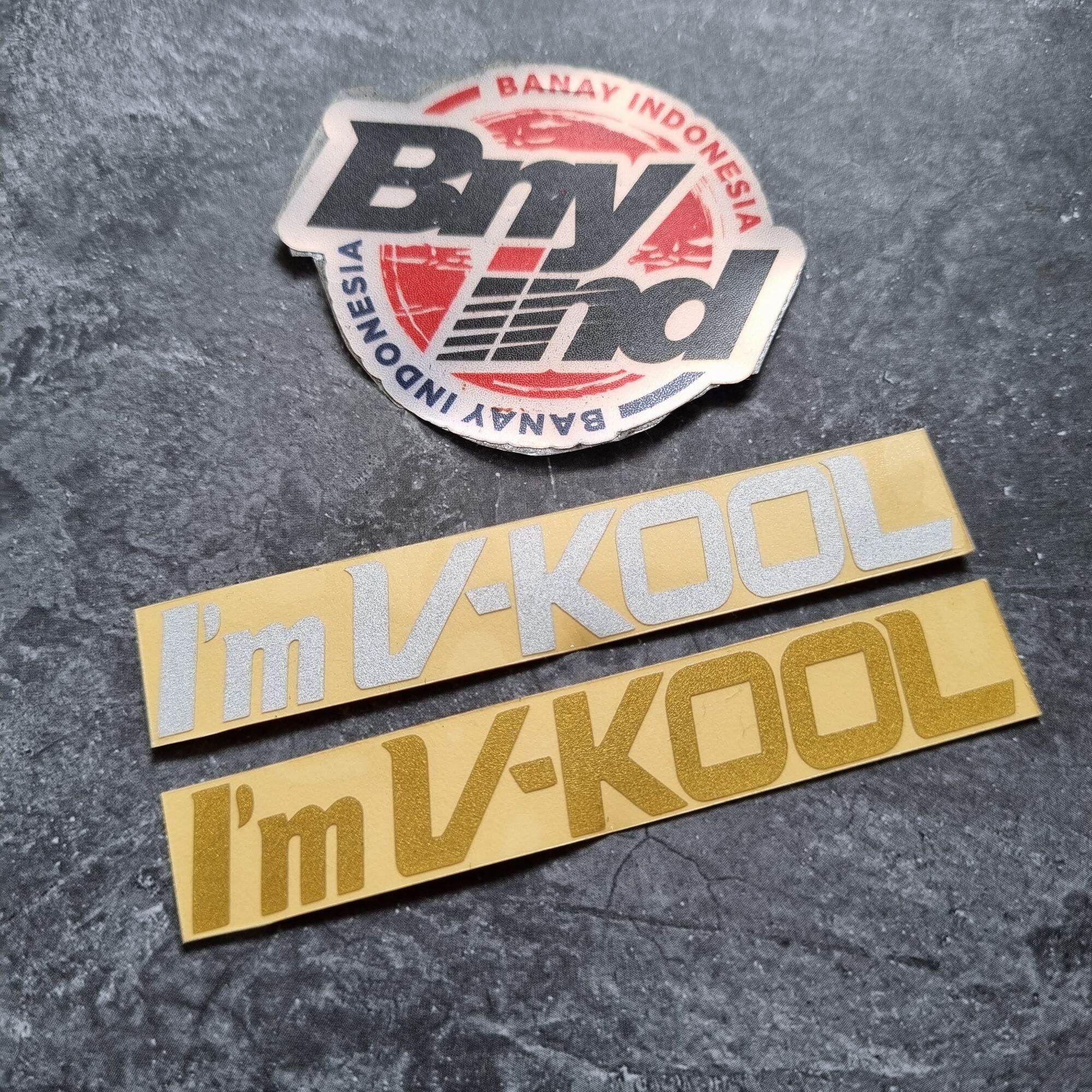 STICKER STIKER IM VKOOL AM V-KOOL CUTTING | Lazada Indonesia