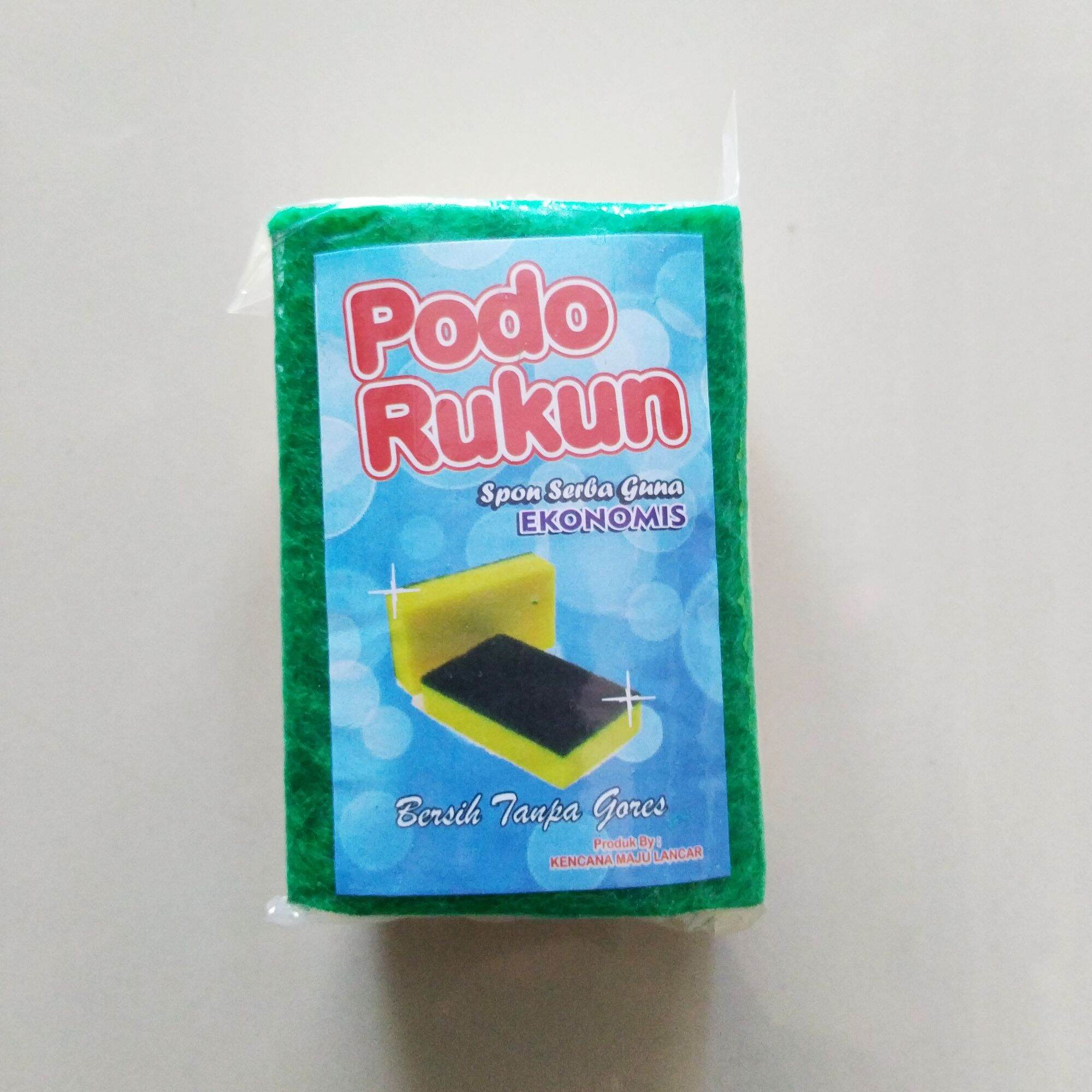 spons cuci piring podo rukun uk. kecil | Lazada Indonesia
