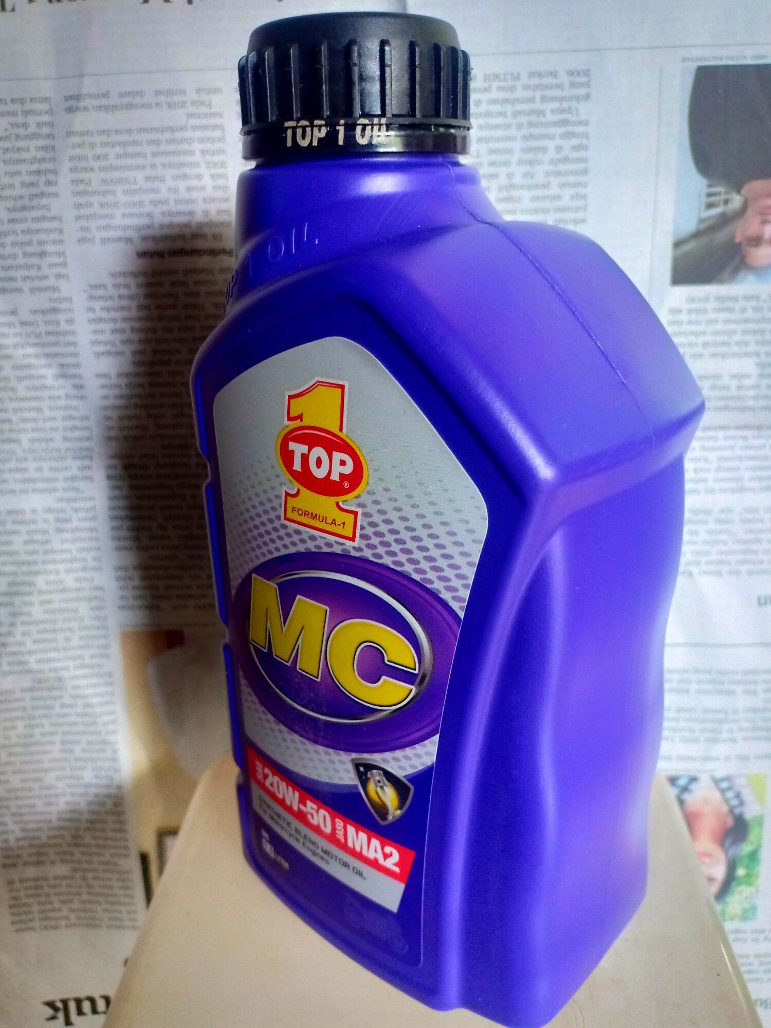 Oli Top 1 MC. Oli Sintetik Berkualitas Tinggi. | Lazada Indonesia