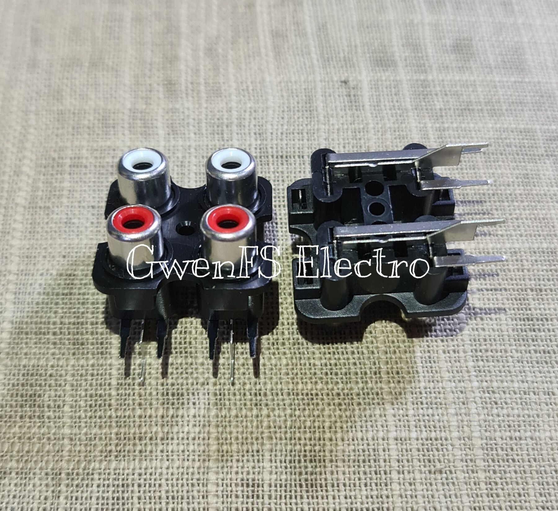 Socket RCA 4Pin Bell Black 4P 4 Pin Soket RCA 4 Pin | Lazada Indonesia