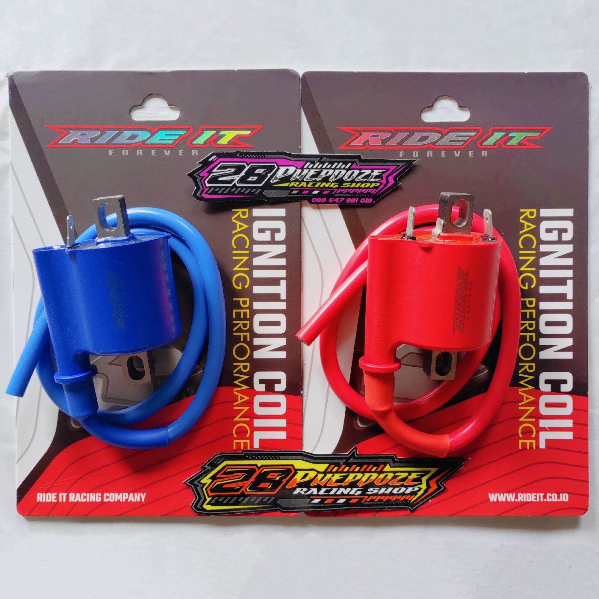 COIL KOIL RACING RIDE IT PREMIUM ORIGINAL KARBU DAN INJEKSI SEMUA MOTOR ...