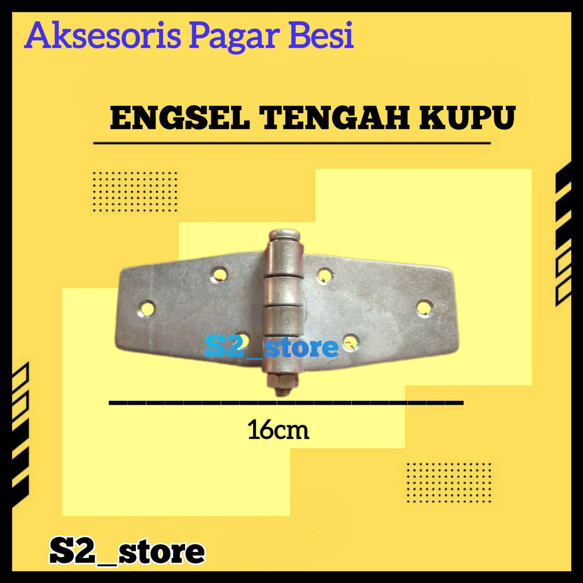 engsel tengah kupu pintu lipat sliding geser garasi ornamen aksesoris ...