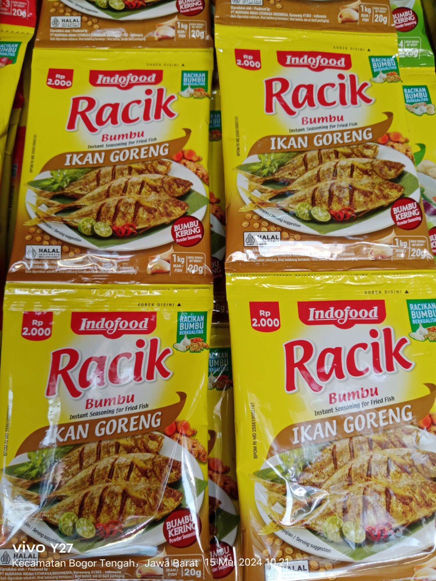 Bumbu Racik Indofood ikan Goreng 1 Renceng isi 10 sachet | Lazada Indonesia