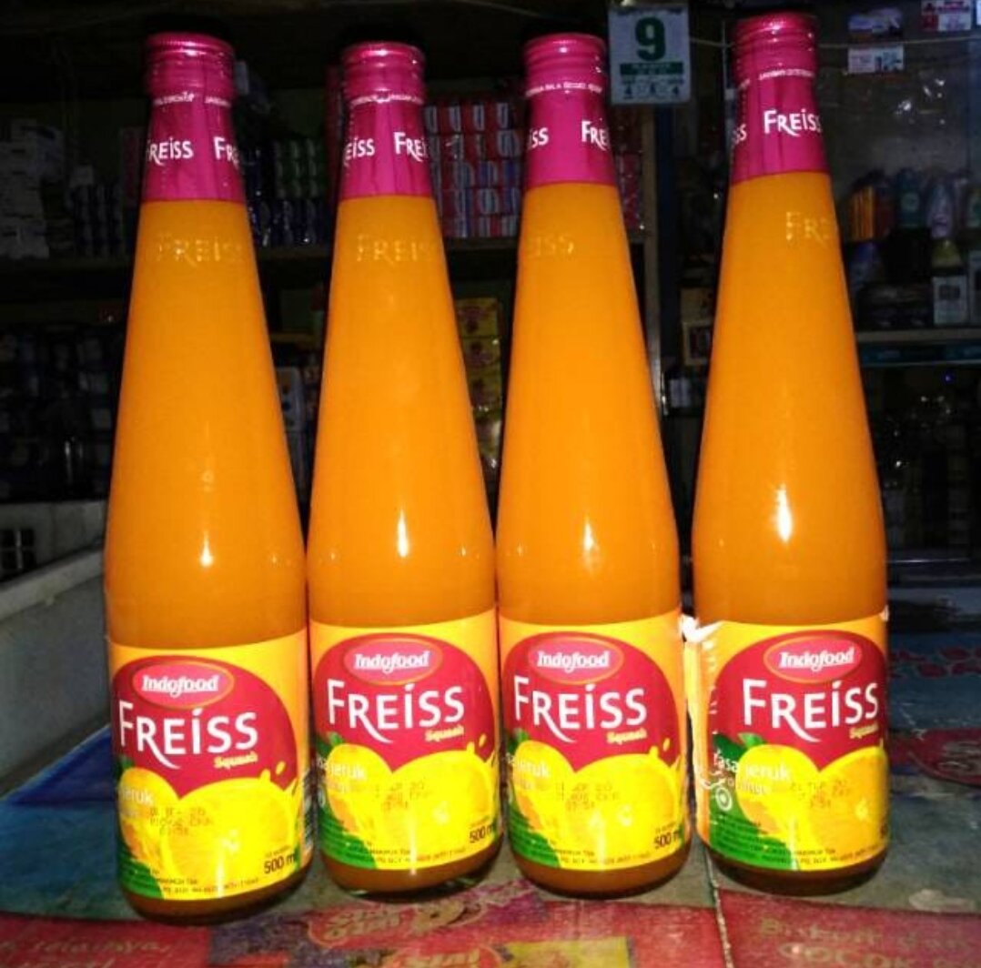 Indofood Freiss Squash Jeruk Botol 500 ml | Lazada Indonesia