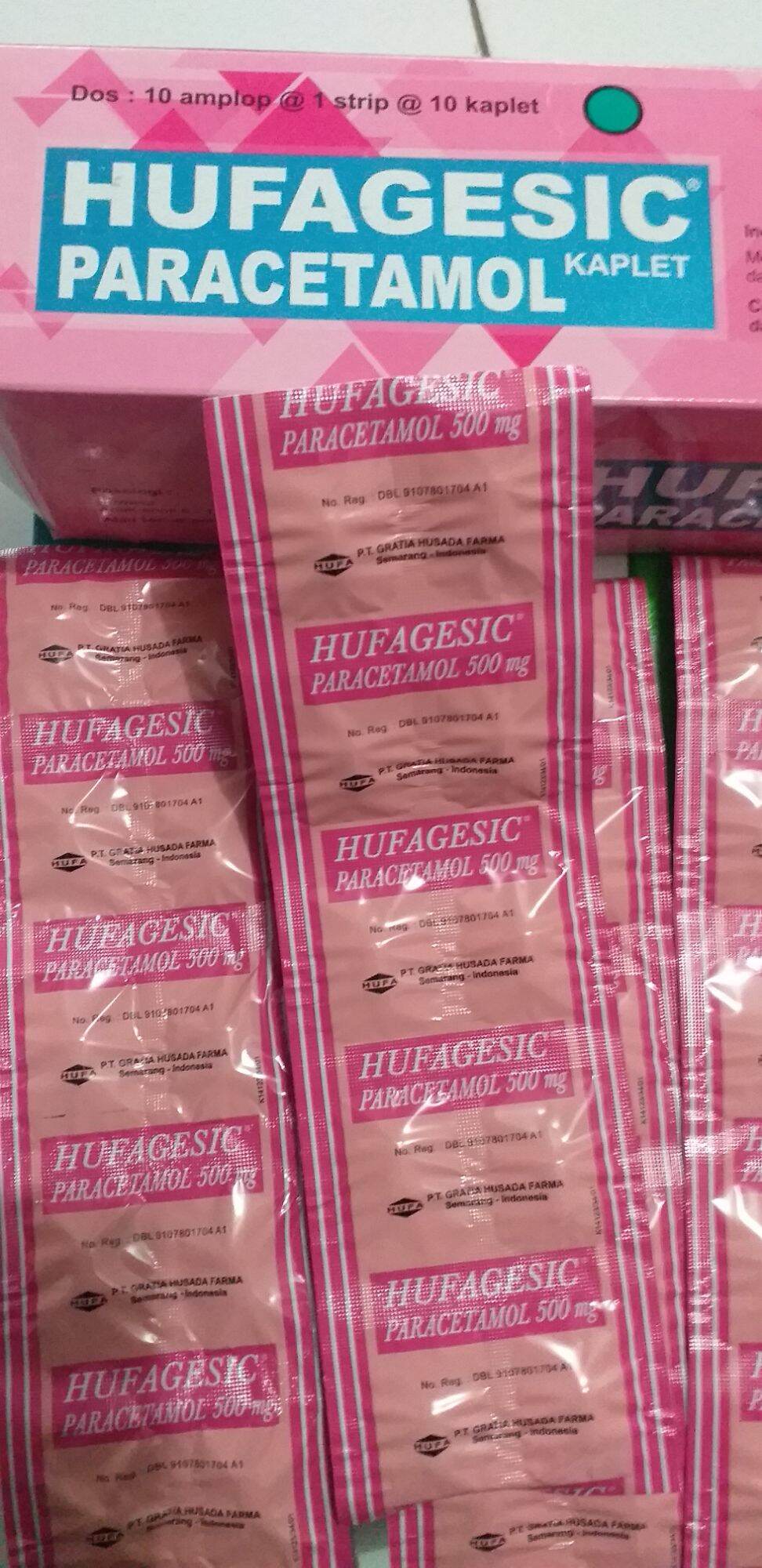 paracetamol hufagesic 500mg | Lazada Indonesia