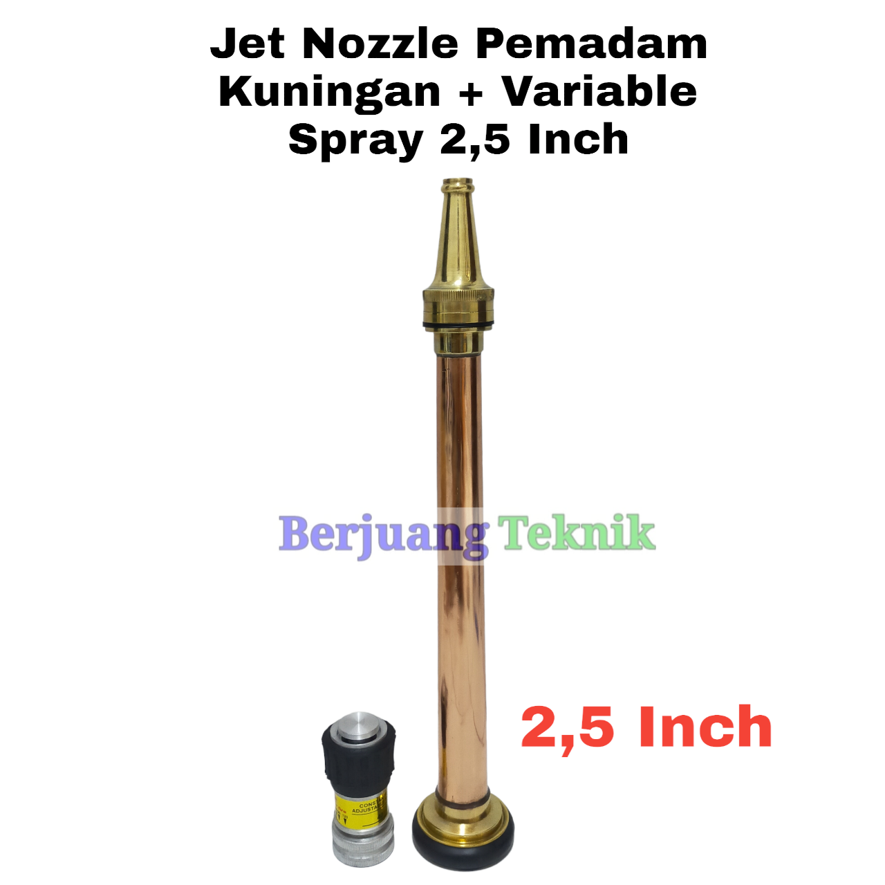 2,5 Inch Jet Nozzle Variable Sprayer Pemadam Kebakaran Kuningan ...