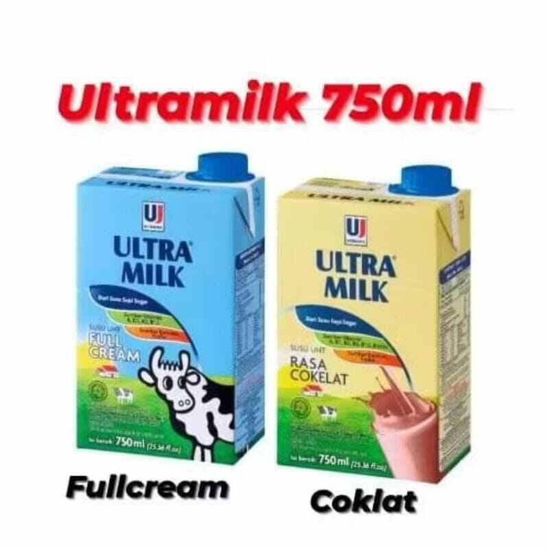 Ultra milk susu UHT 750ml | Lazada Indonesia