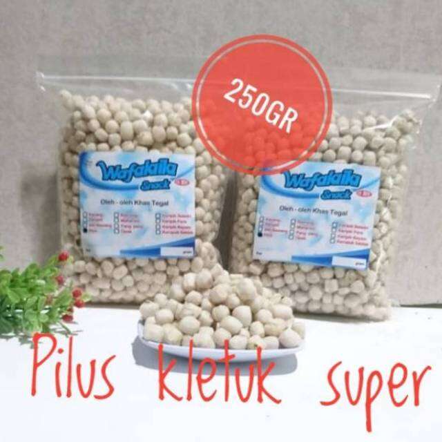 Pilus Kletuk super 250gr khas Tegal non pengawet enak gurih | Lazada ...