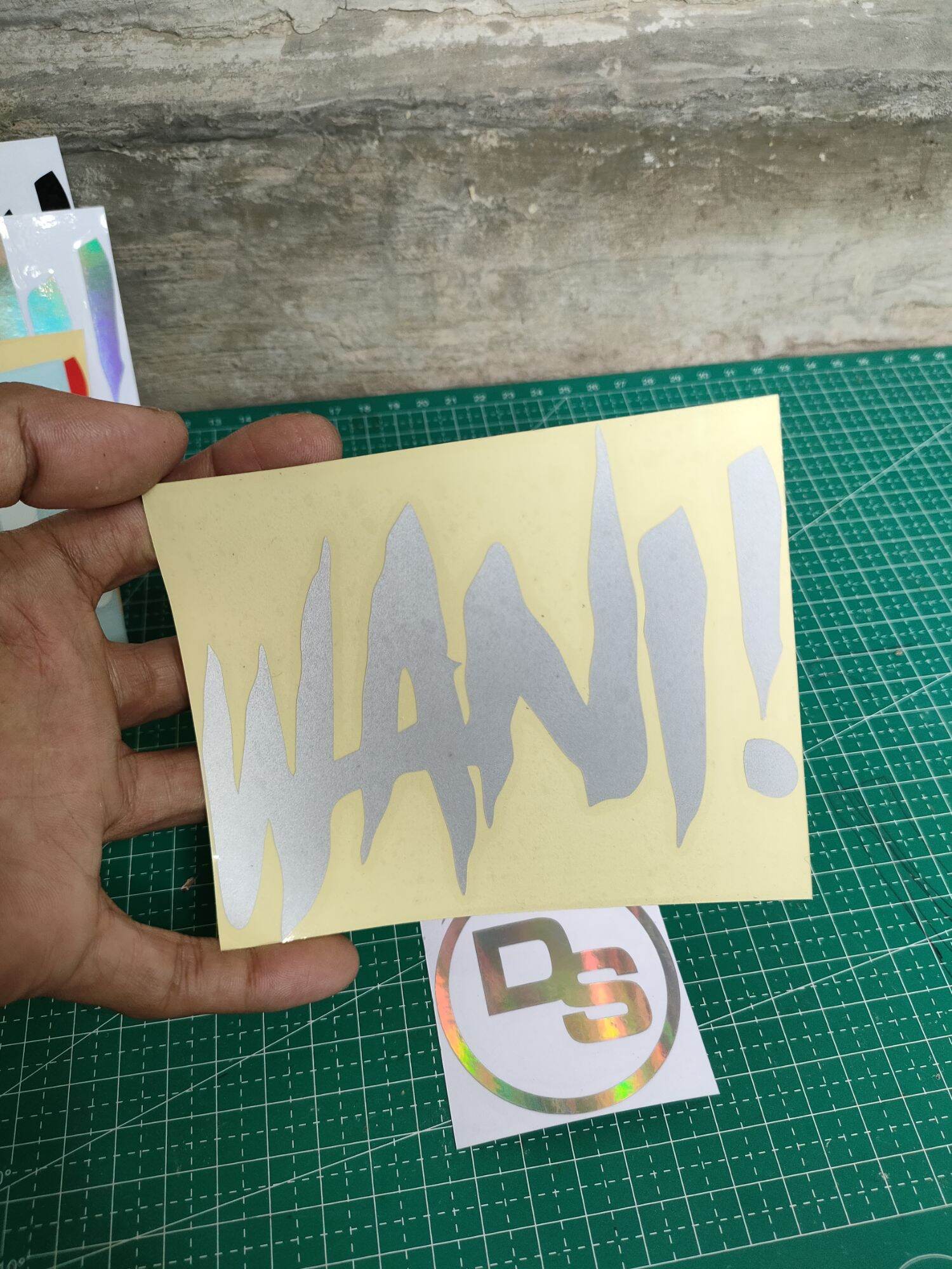 stiker cutting wani stiker motor | Lazada Indonesia