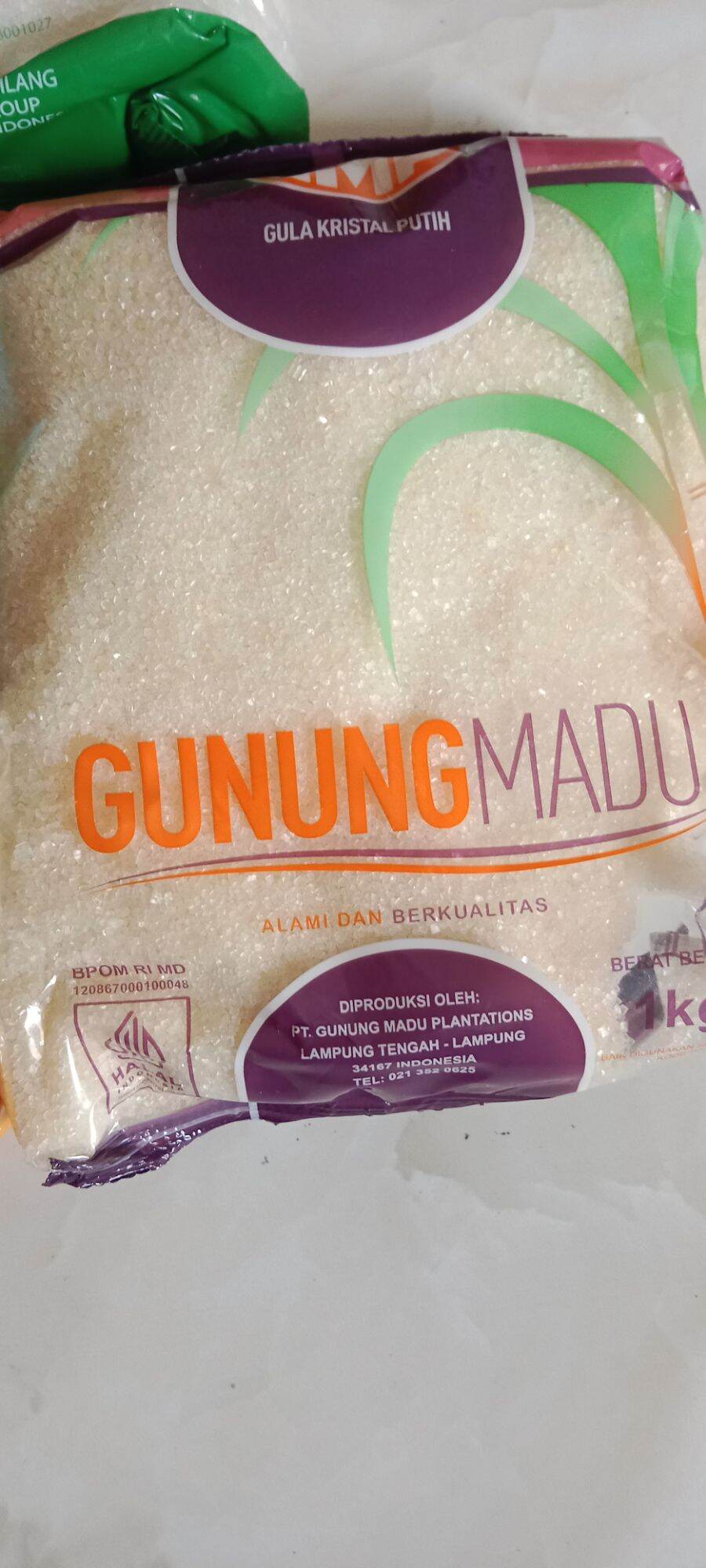 Gulaku gula pasir 1 kg/gula pasir/gmp/gulaku/rose brand/PSM/gula ...