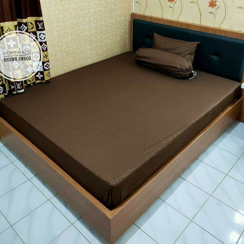 Sprei Single Polos Embos [ Kasur No. 3 dan 4 ] Spray ukur 90 100 120 ...