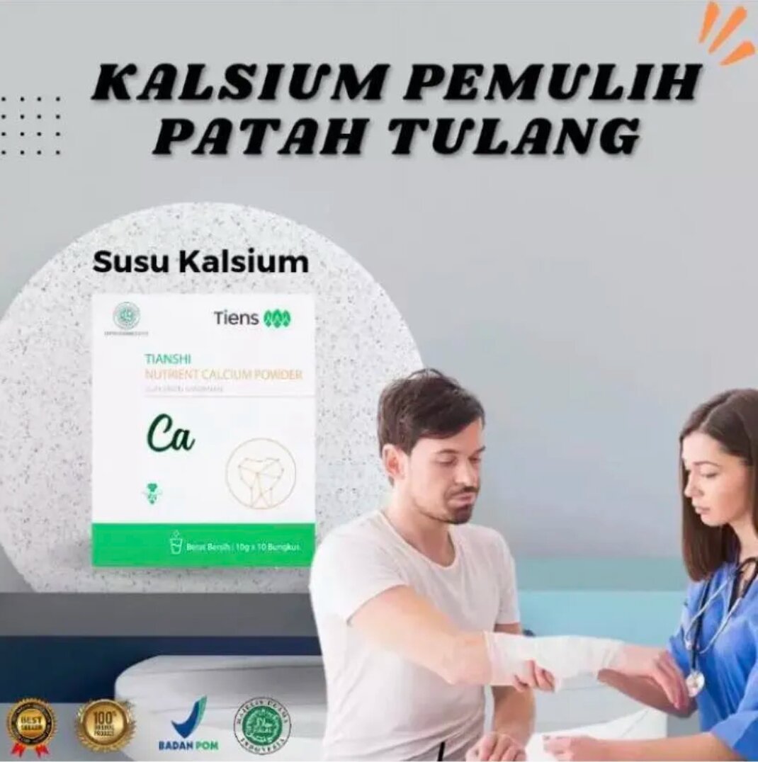 Calcium Nutrient Powder isi 10 sachet Original Peninggi Badan | Lazada ...