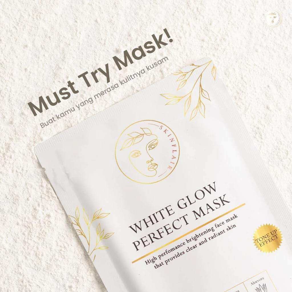 SKINFLAIR WHITE GLOW PERFECT MASK 50 GR | Lazada Indonesia