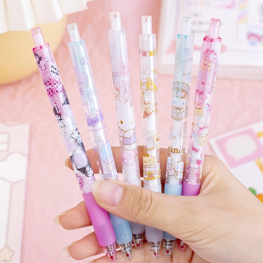 pulpen tekan lucu kartun sanrio - pulpen aesthetic | Lazada Indonesia