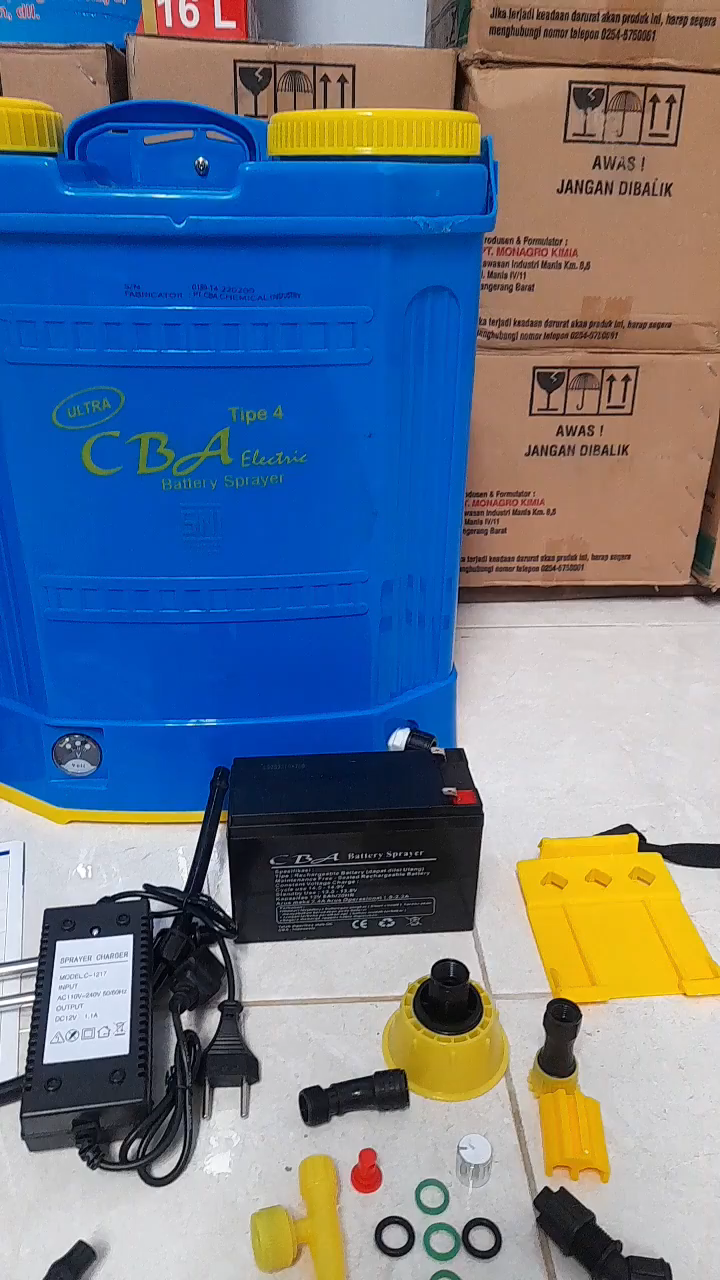Sprayer elektrik cba 16 liter/Sprayer cba type 4/Sprayer elektrik cba 3 ...