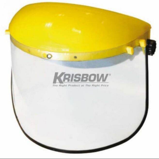 Pelindung Wajah APD Face Shield Krisbow Headgear KW1000315 | Lazada ...