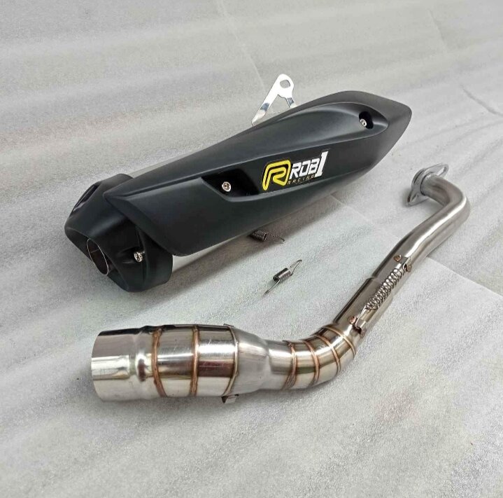 KNALPOT MODEL ROB 1 RCB UNTUK MOTOR PCX,NMAX,AEROX,ADV,VARIO,BEAT ...