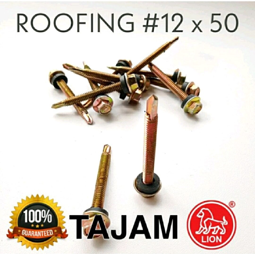 Baud Baja Ringan #12X50 Baut Roofing 5Cm | Lazada Indonesia