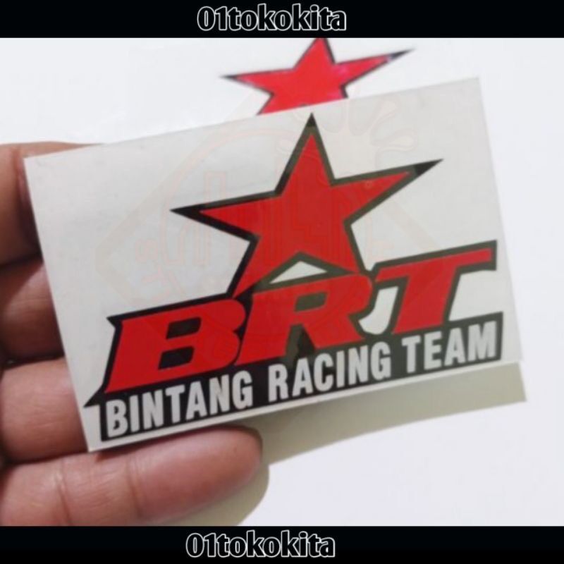 STICKER BRT(bintang racing team) RACING STIKER CUTTING | Lazada Indonesia
