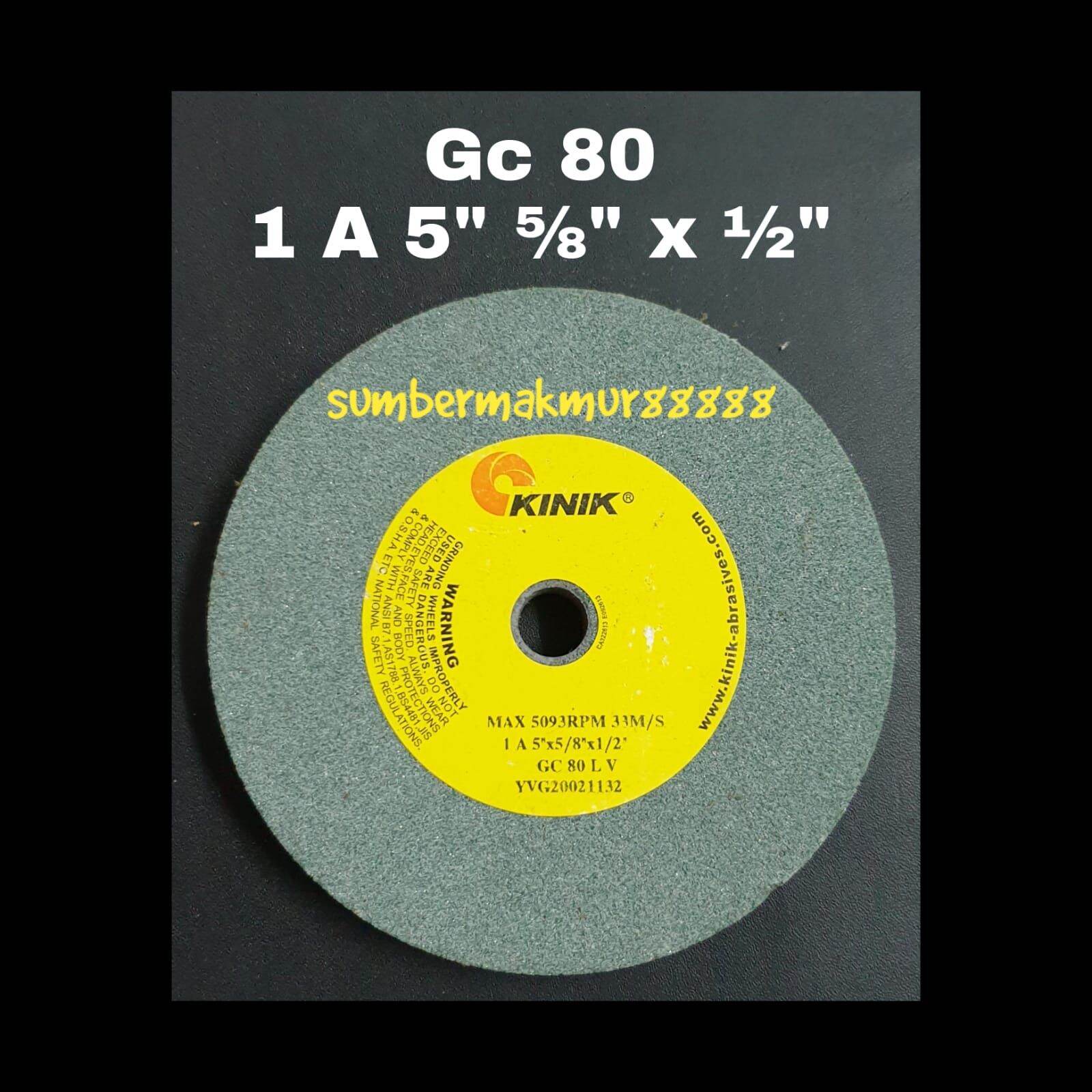 Batu Gerinda Duduk Hijau 5 inch GC 80 (1A5" x5/8" x1/2") Kinik | Lazada Indonesia