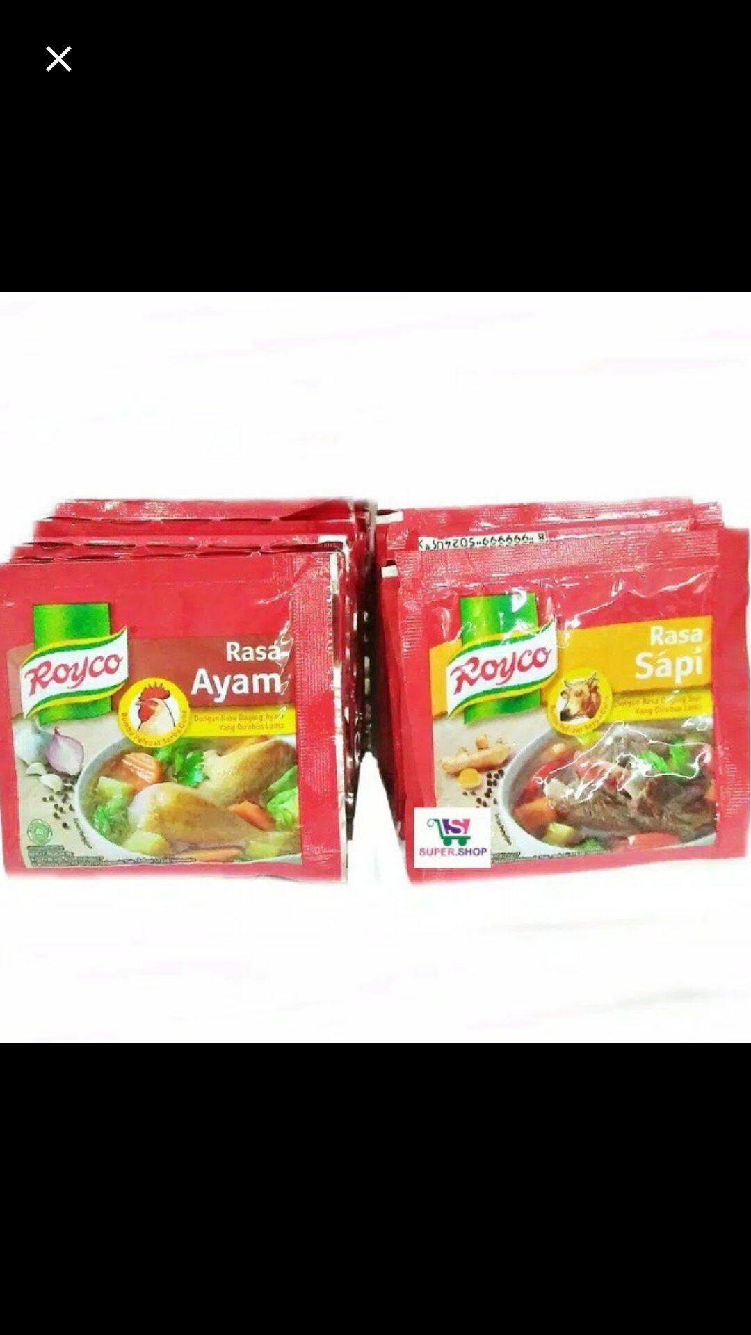 ROYCO AYAM DAN SAPI 1 RENCENG ISI 12 SACHET | Lazada Indonesia