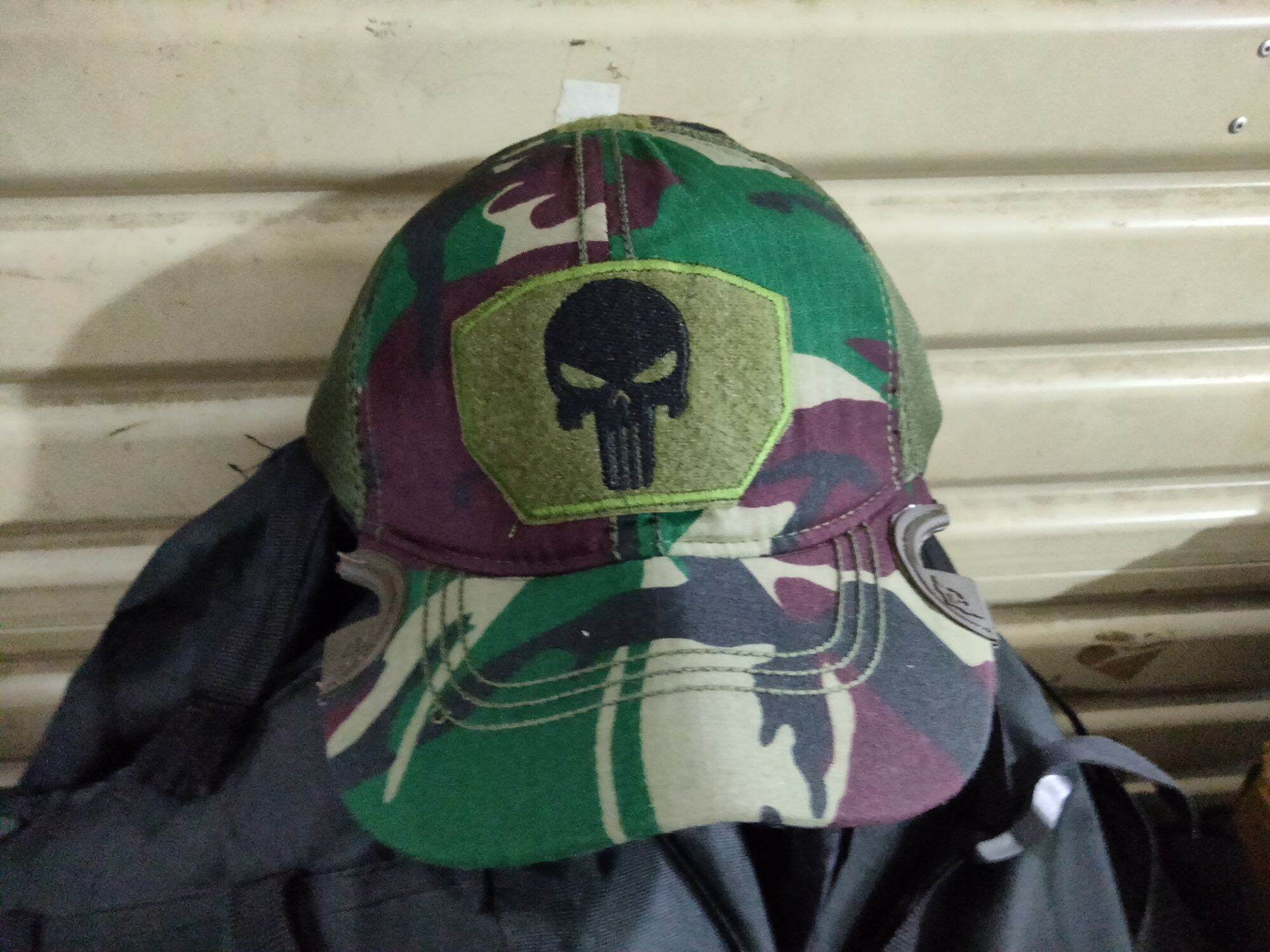 Topi coak loreng malvinas / topi tactical baseball caps loreng tni ...