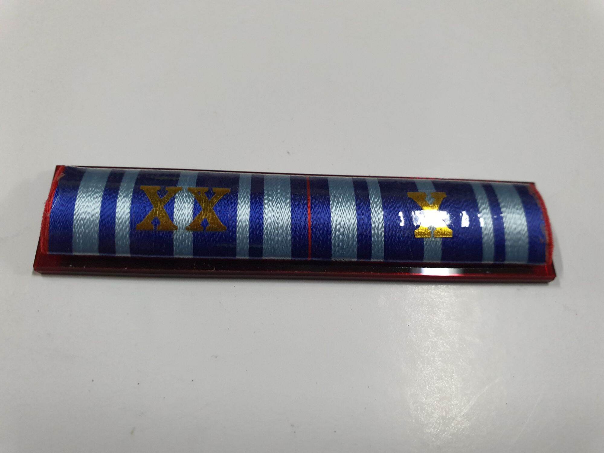 Pita jasa PNS 10 20 tahun Paku dasar mirror mika | satya lencana PDH ...