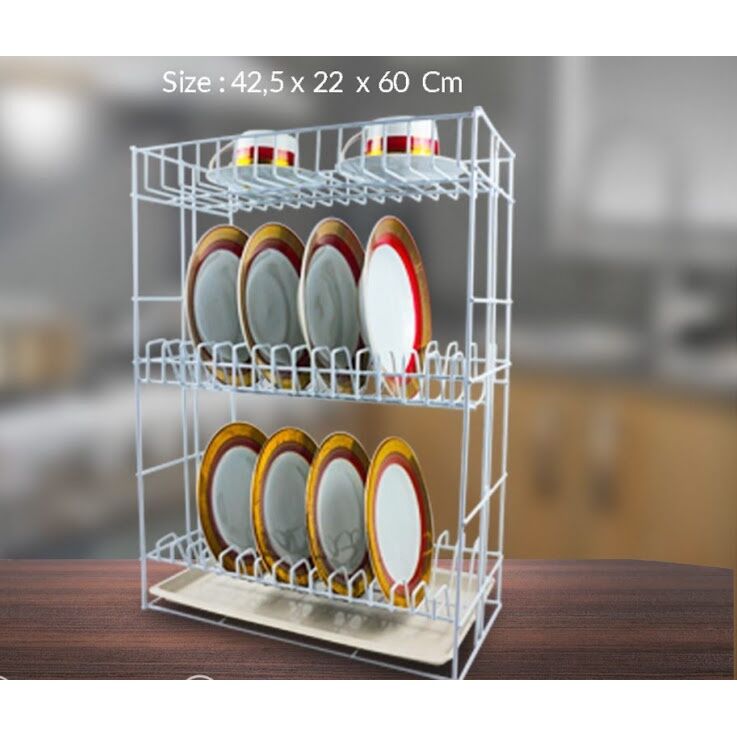 RAK PIRING SUSUN 3 KAWAT RAK ROSE 393 TRY SIMBASUN | Lazada Indonesia